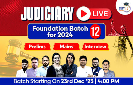 Judiciary Exam Coaching, Best Online Judiciary Coaching - StudyIQ