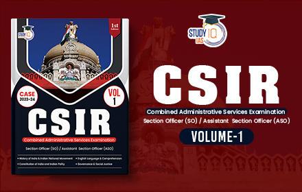 CSIR SO/ASO Volume I - Book