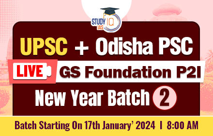 UPSC + OPSC Live GS Foundation 2025 P2I New Year Batch 2
