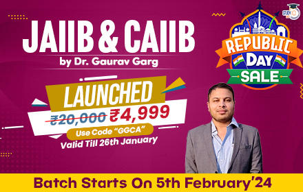 JAIIB & CAIIB Combo 2024 Course by Dr Gaurav Garg