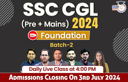 SSC CGL (Pre + Mains) 2024 Live Batch 2