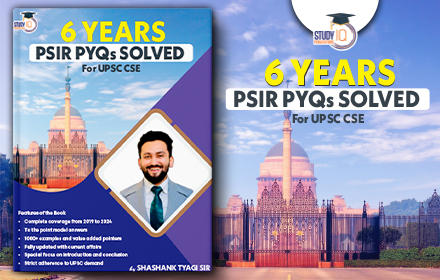 6 Years PYQ PSIR Book By Shashank Sir