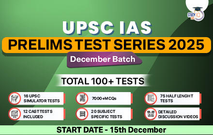 UPSC Prelims Test Series 2025 December Batch
