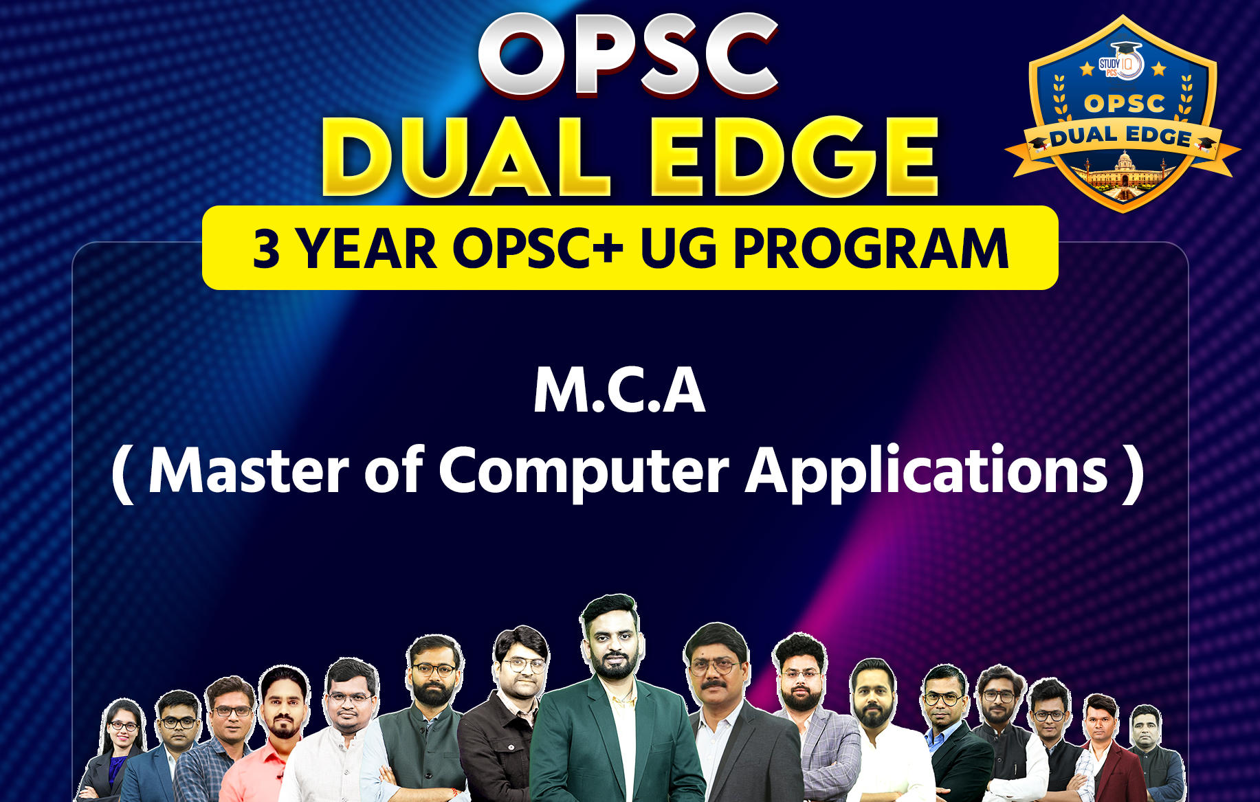 OPSC + Master Of Computer Application
