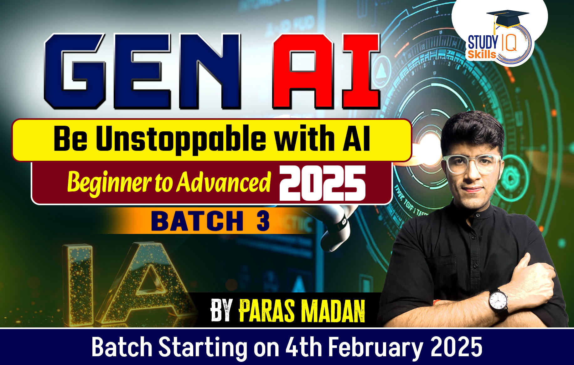 Gen AI: Beginner to Advanced 2025 Batch 3 Gen AI: Beginner to Advanced 2025 Batch 3