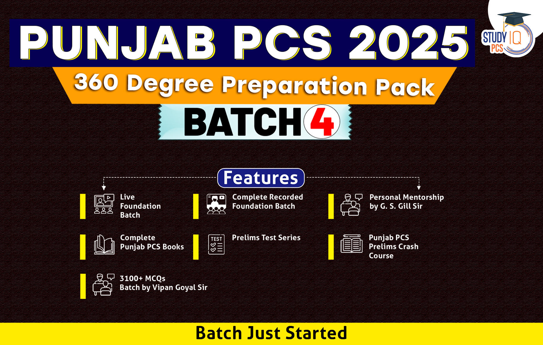 Punjab PCS 2025 Live 360 Degree Preparation Pack Batch 4