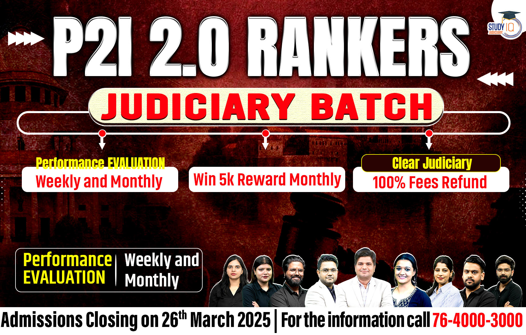P2I Rankers 2.0 Judiciary Live Foundation Batch