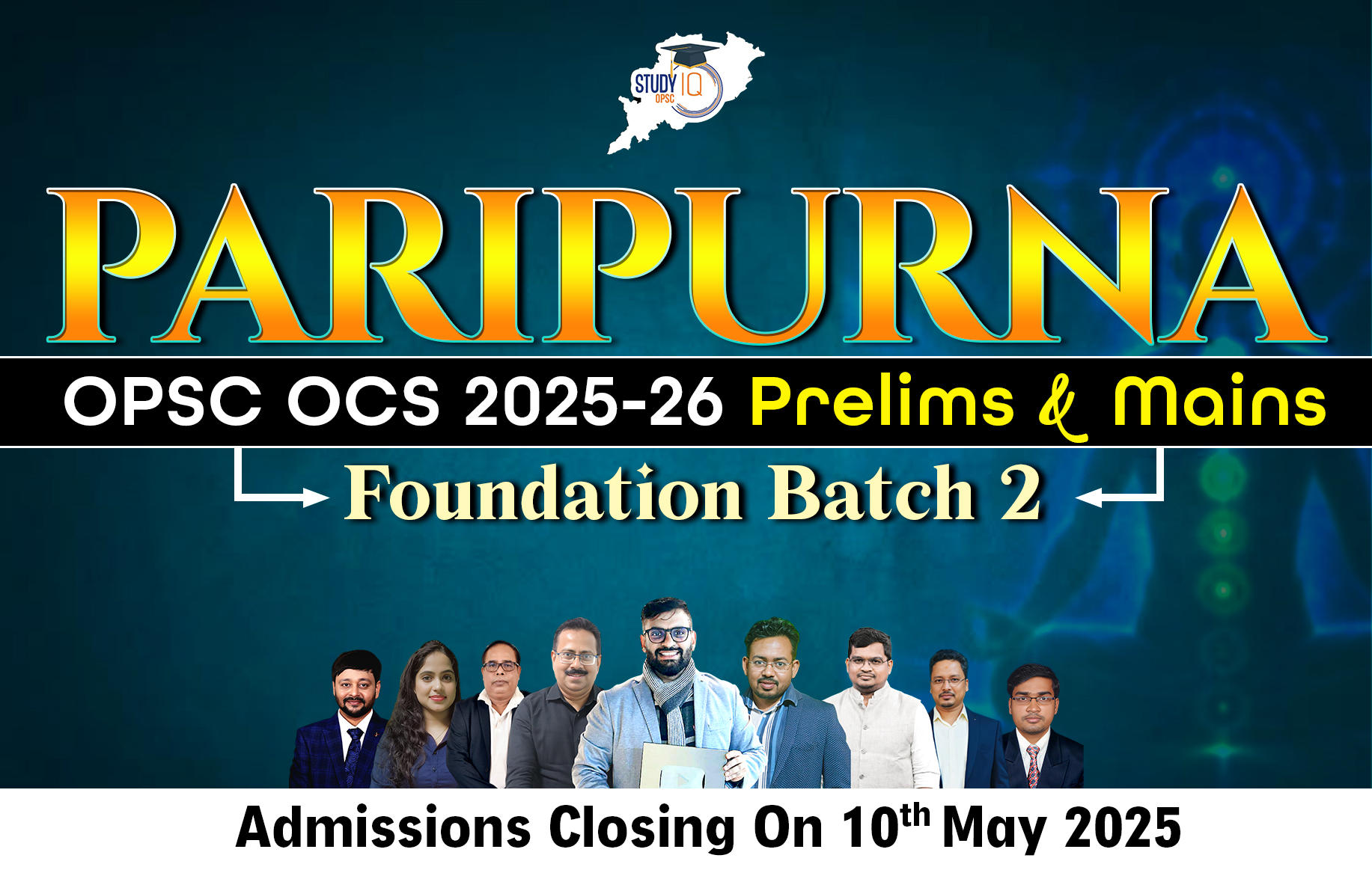 Paripurna OPSC OCS (Pre + Mains) Foundation 2025-26 Batch 2