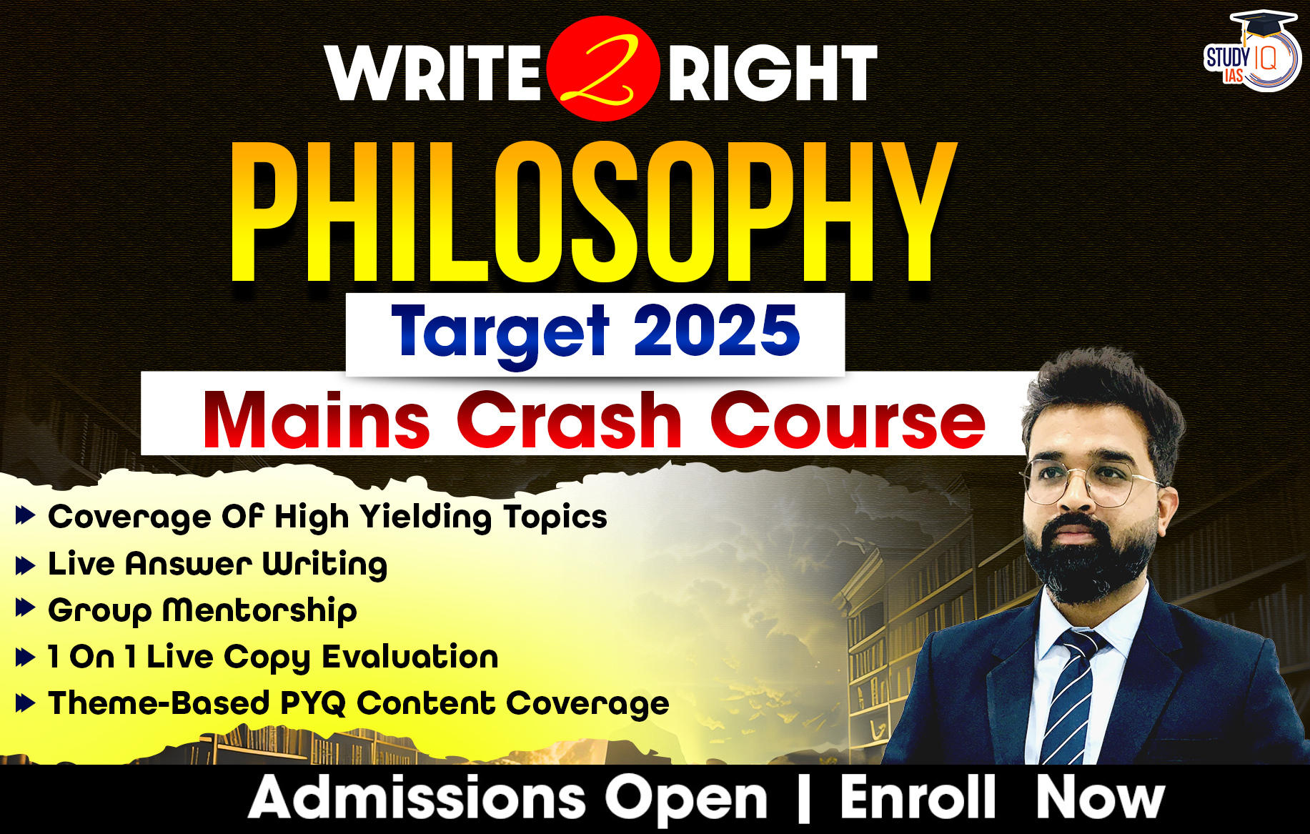 Philosophy Mains Crash Course Target Batch 2025 By Sailendra Upadhyay