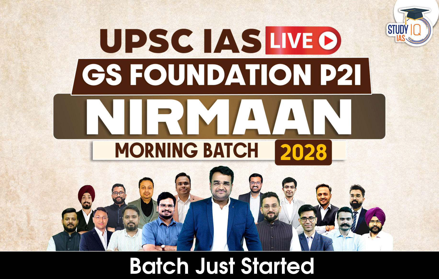 UPSC IAS Live GS P2I Foundation 2028 Long Term July English Batch