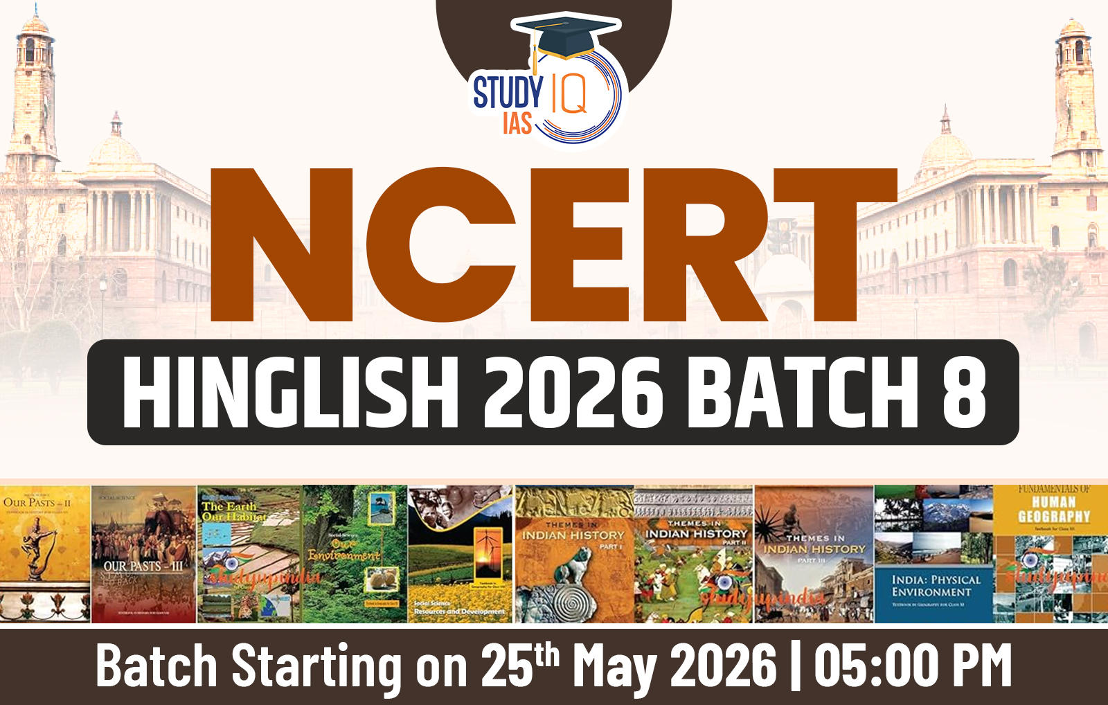 NCERT Foundation Hinglish Target 2026 (NCE-UPSC-E08)-ORN (Live from ...